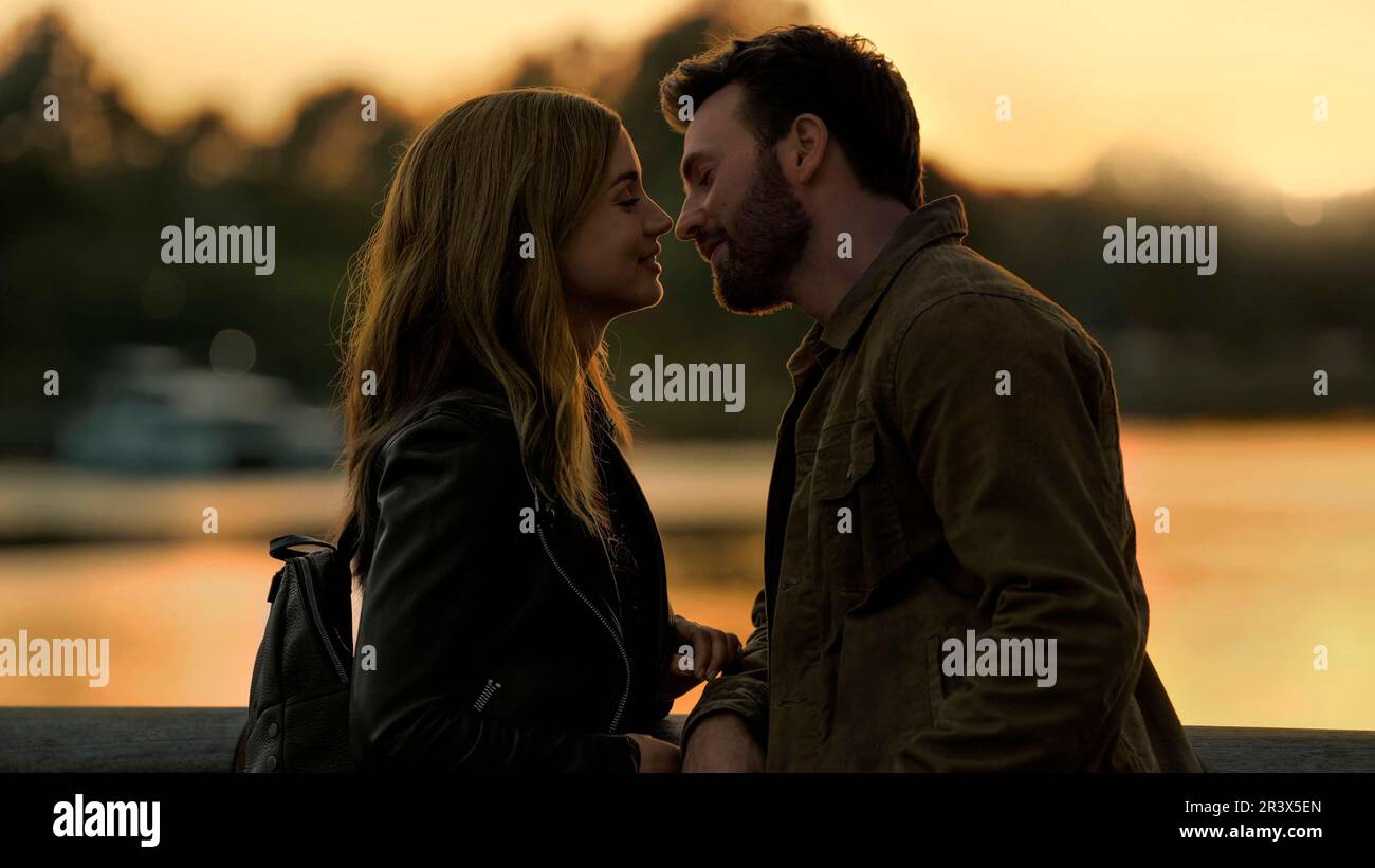 CHRIS EVANS and ANA DE ARMAS in GHOSTED (2023), directed by DEXTER ...