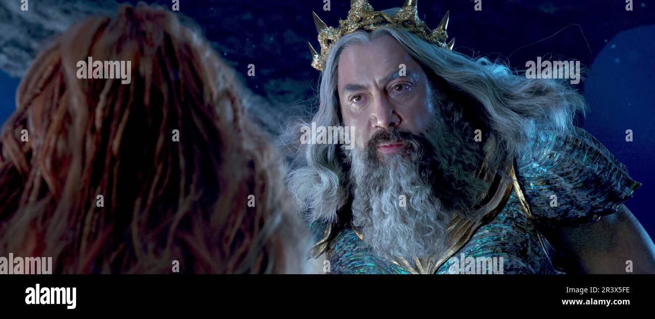 JAVIER BARDEM in THE LITTLE MERMAID (2023), directed by ROB MARSHALL ...