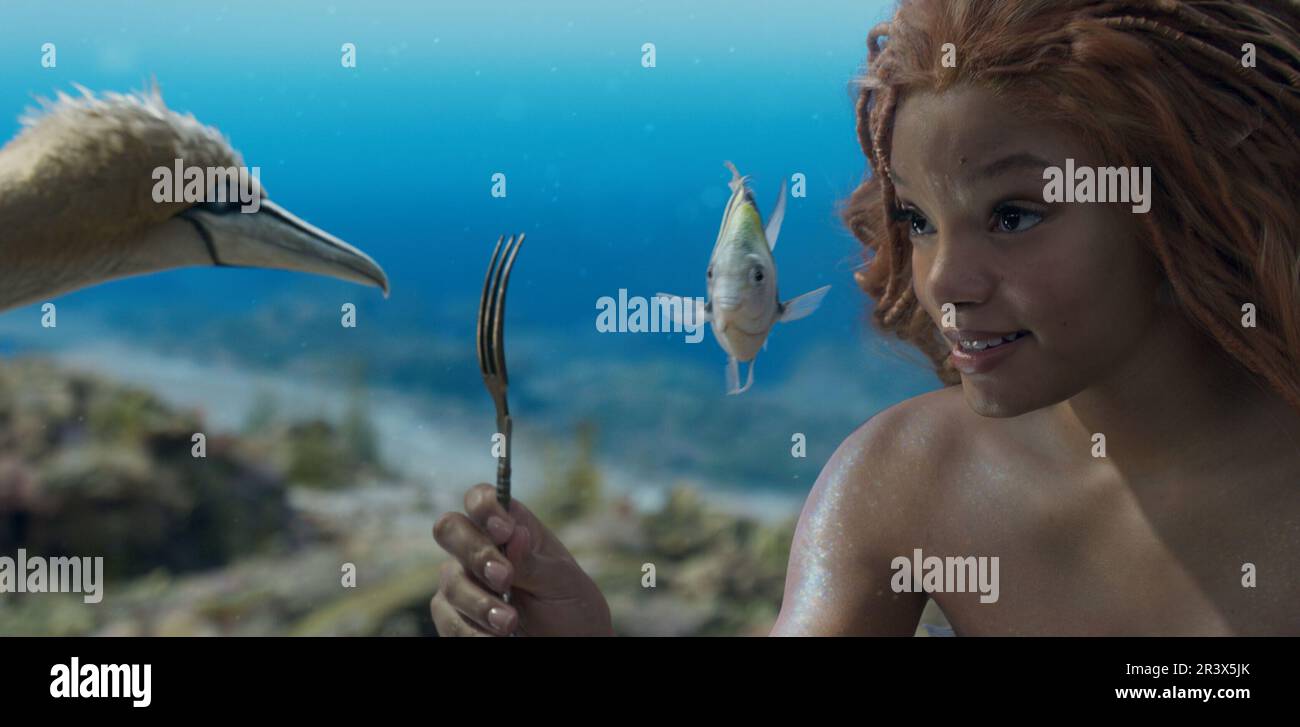 HALLE BAILEY in THE LITTLE MERMAID (2023), directed by ROB MARSHALL ...