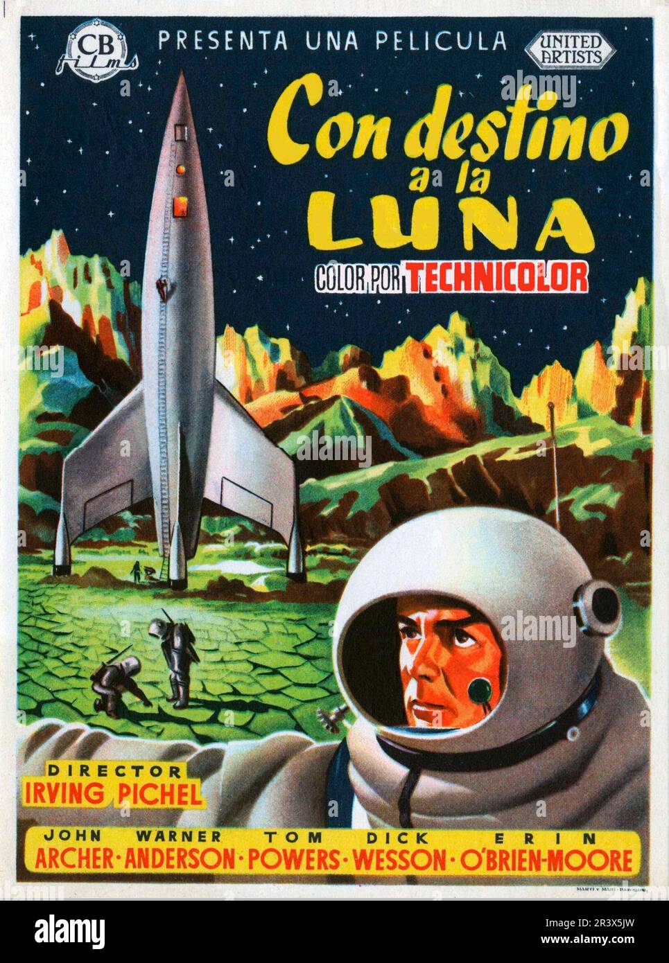 DESTINATION MOON (1950), directed by IRVING PICHEL. Credit: EAGLE LION ...