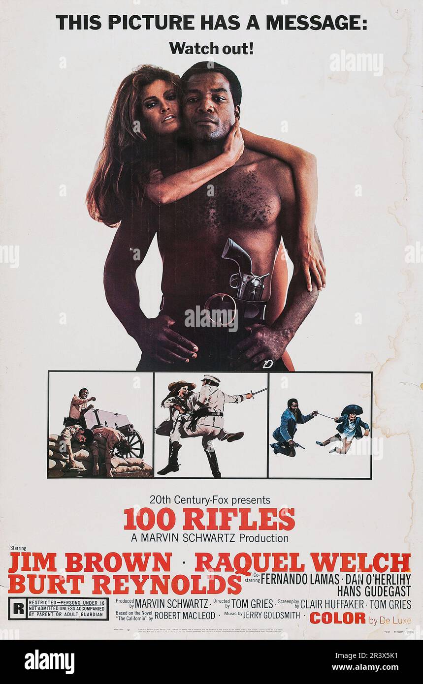 100 RIFLES (1969), directed by TOM GRIES. Credit: 20TH CENTURY FOX ...