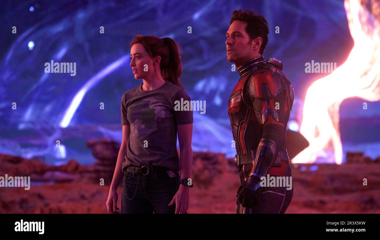 PAUL RUDD and KATHRYN NEWTON in ANT-MAN AND THE WASP: QUANTUMANIA (2023), directed by PEYTON ...