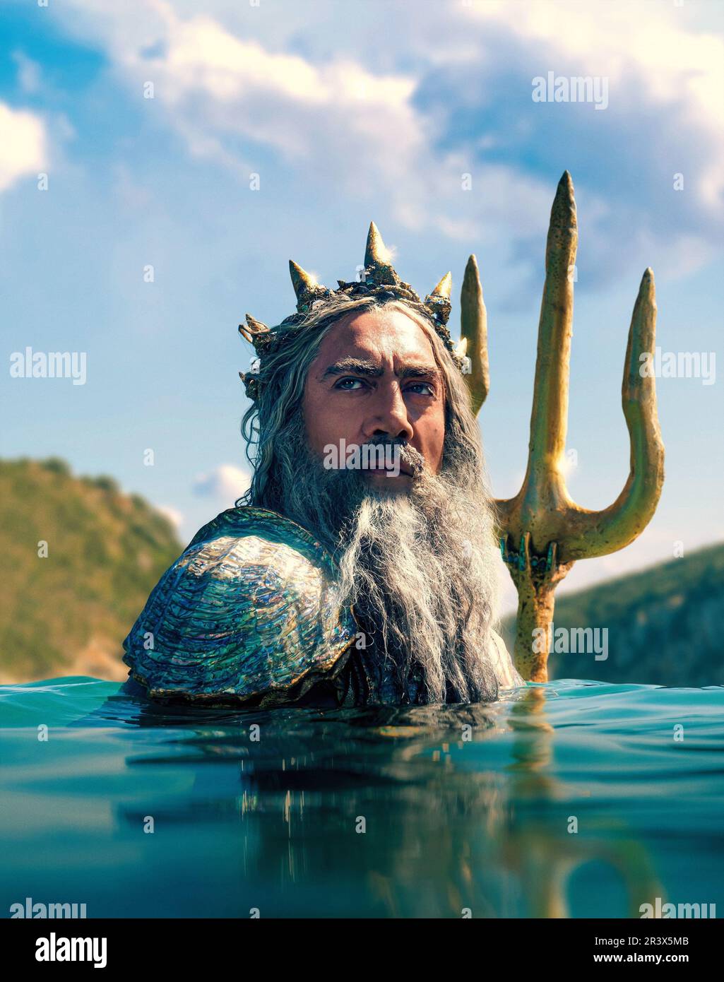 JAVIER BARDEM in THE LITTLE MERMAID (2023), directed by ROB MARSHALL ...