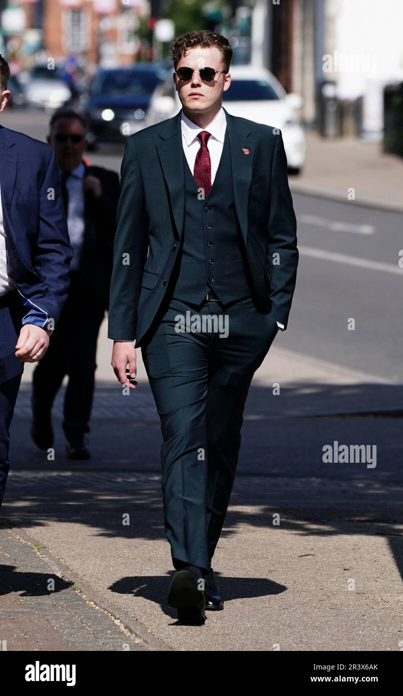 Serving Metropolitan Police officer Pc Callum Utley at High Wycombe ...