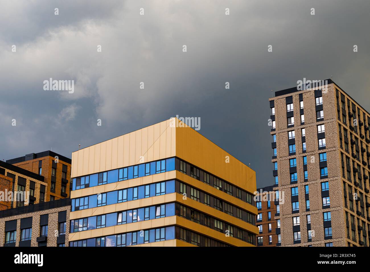 Nasa Building Behind Stormfront