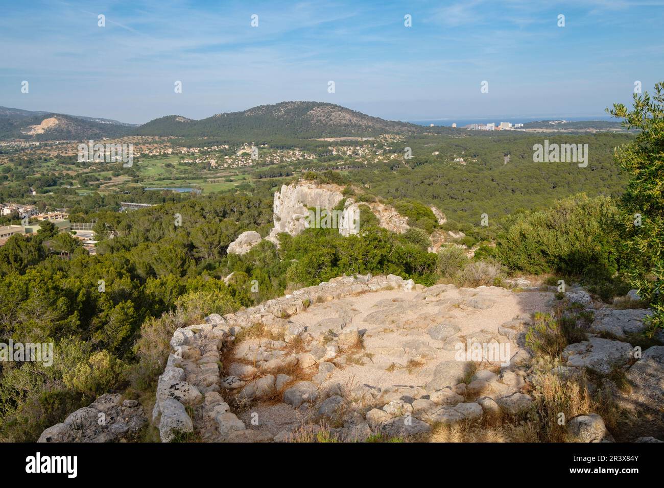 Parque arqueológico Puig de sa Morisca, Calviá, Mallorca, balearic ...
