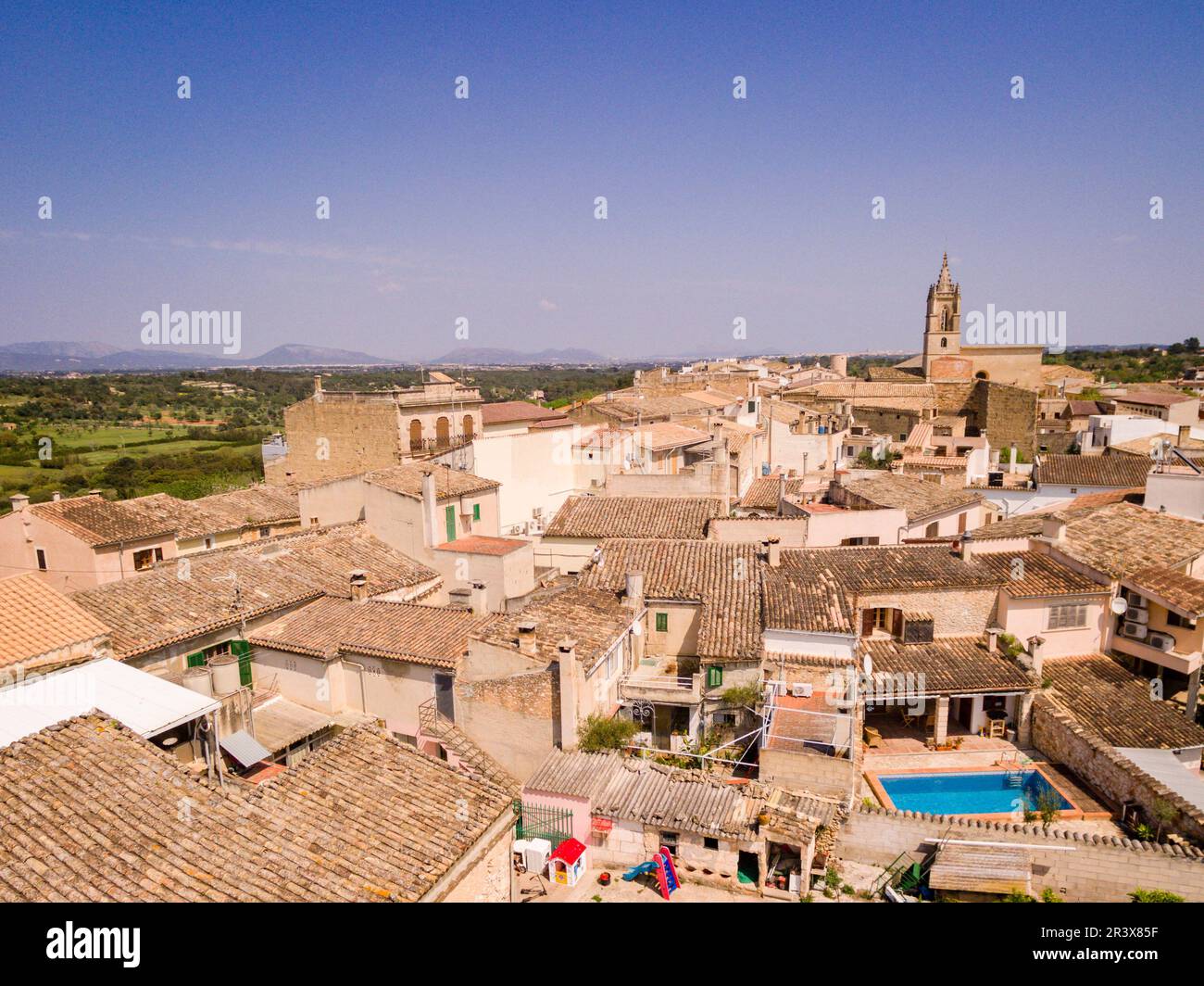 Iglesia parroquial de llubi hi-res stock photography and images - Alamy