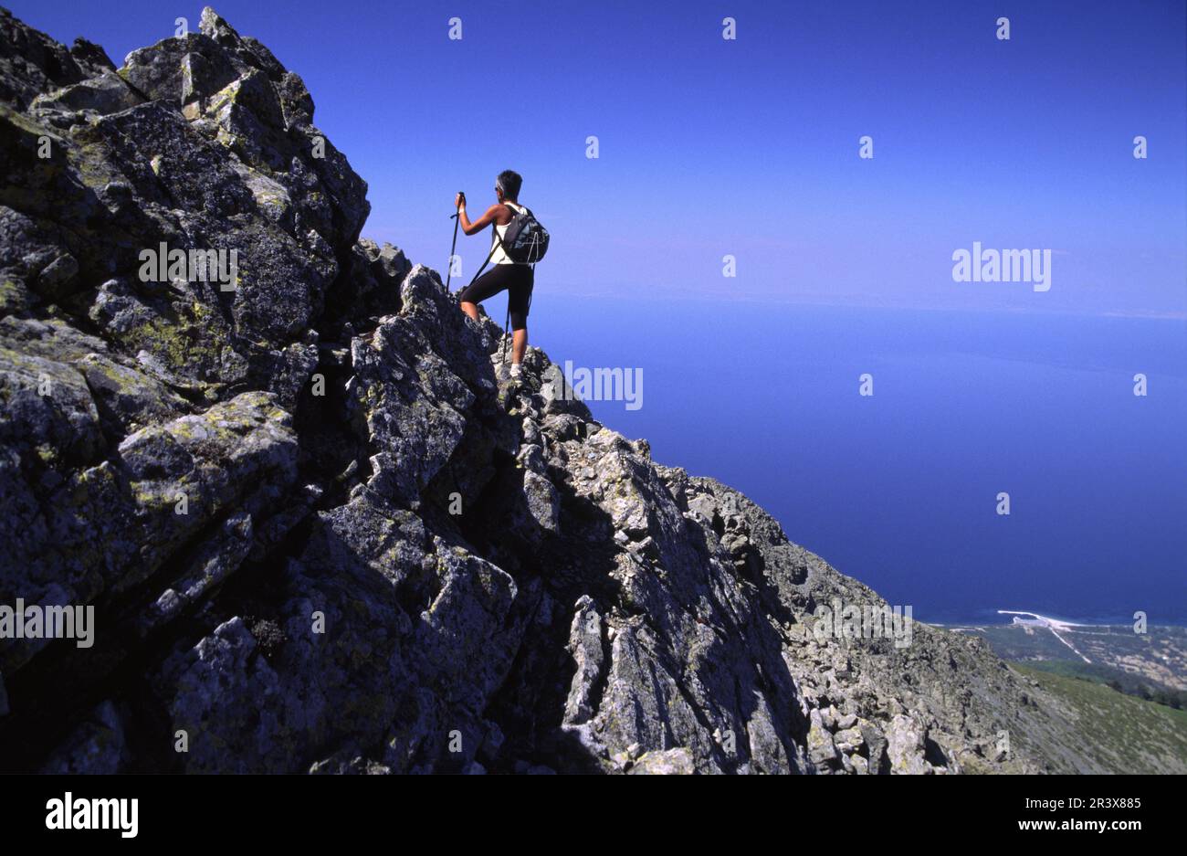 Trekking al monte Fengari(1611m.).Isla de Samotracia. Egeo Noreste ...