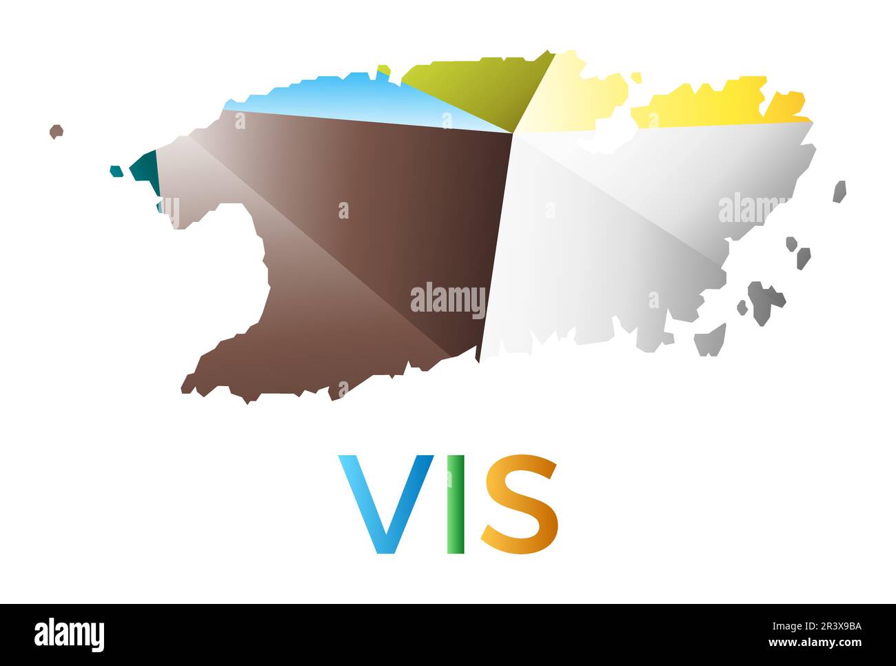 Vis map Stock Vector Images - Alamy