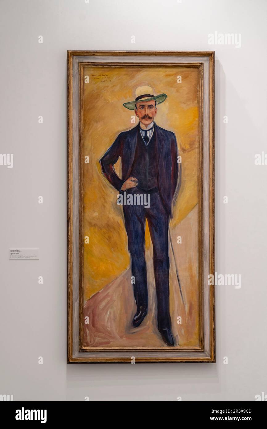 Edvard Munch, Harry Graf Kessler, 1906, Berlin, Federal Republic of ...