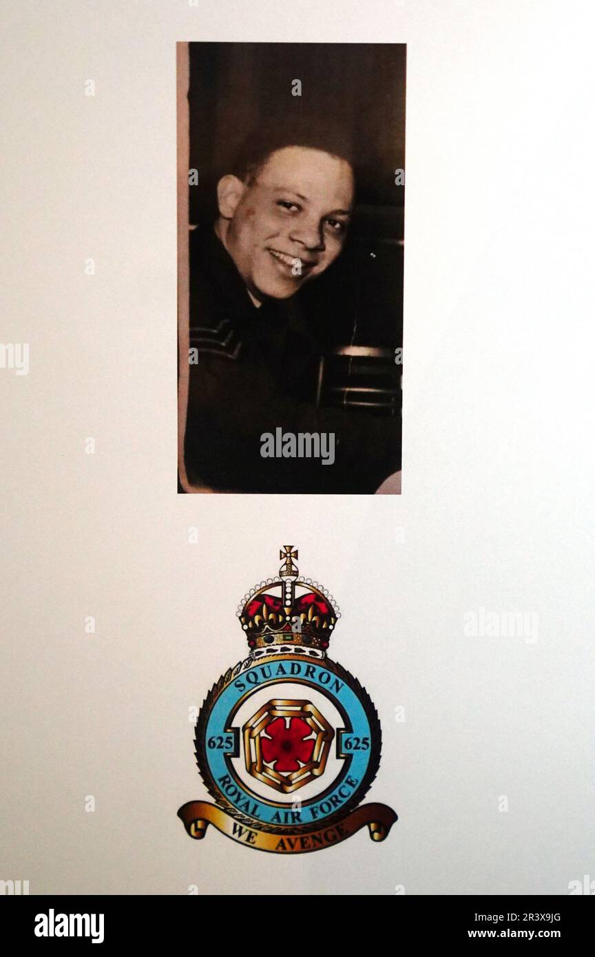 The Order of Service on display ahead of the funeral of RAF Sergeant ...