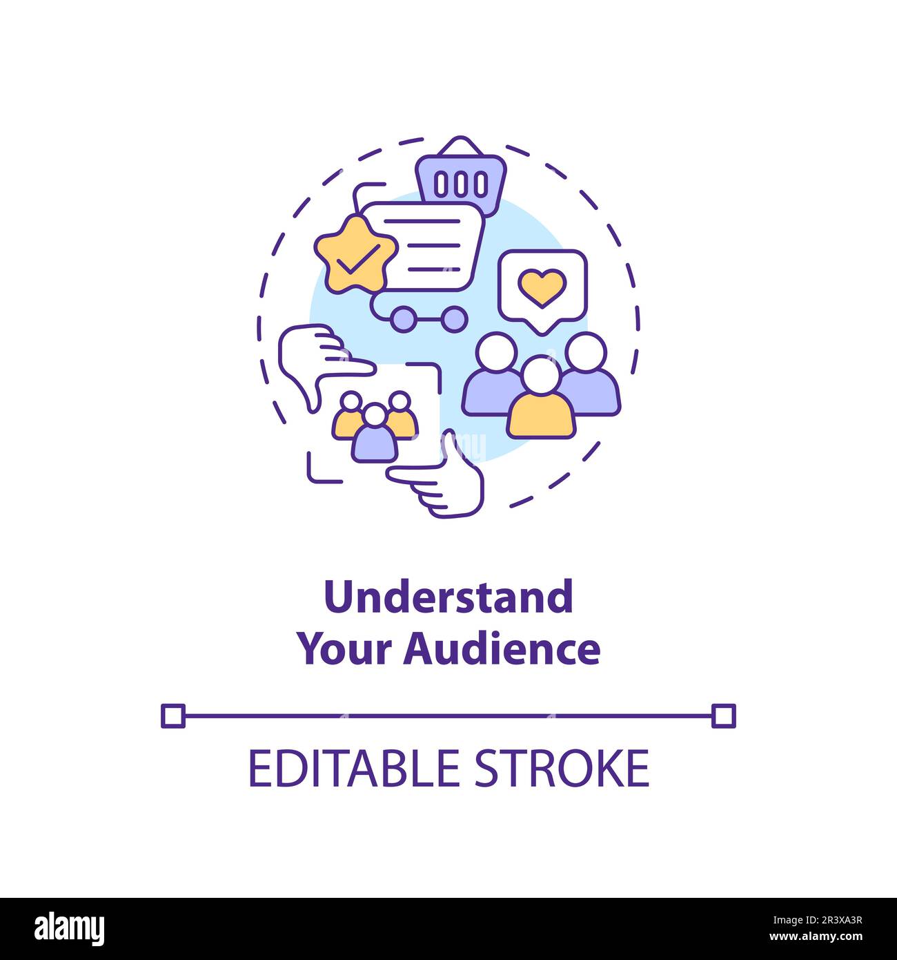 Understand your audience concept icon Stock Vector Image & Art - Alamy Understand your audience concept icon Stock Vector Image & Art - Alamy