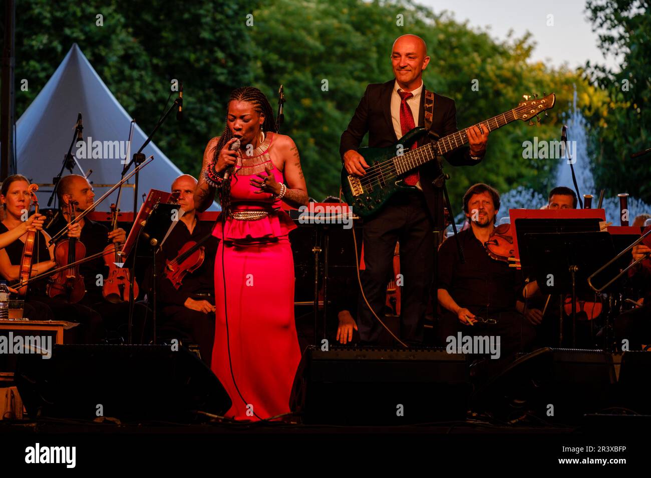 Concha Buika con la Orquesta Sinfónica de las Islas Baleares, paseo del ...