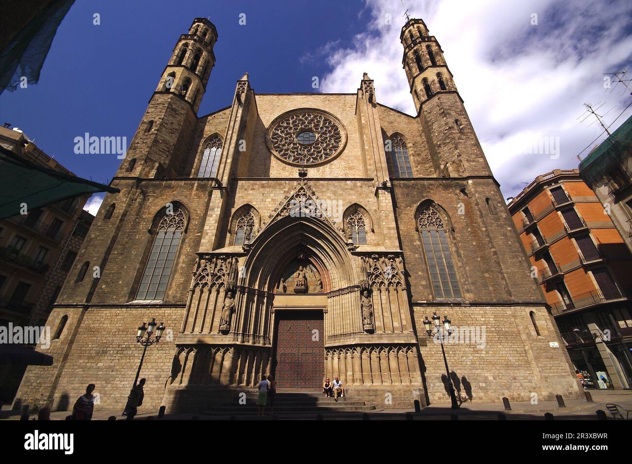 Iglesia Santa Maria Del Mar Santa Maria Del Mar, Barcelona Wikimedia