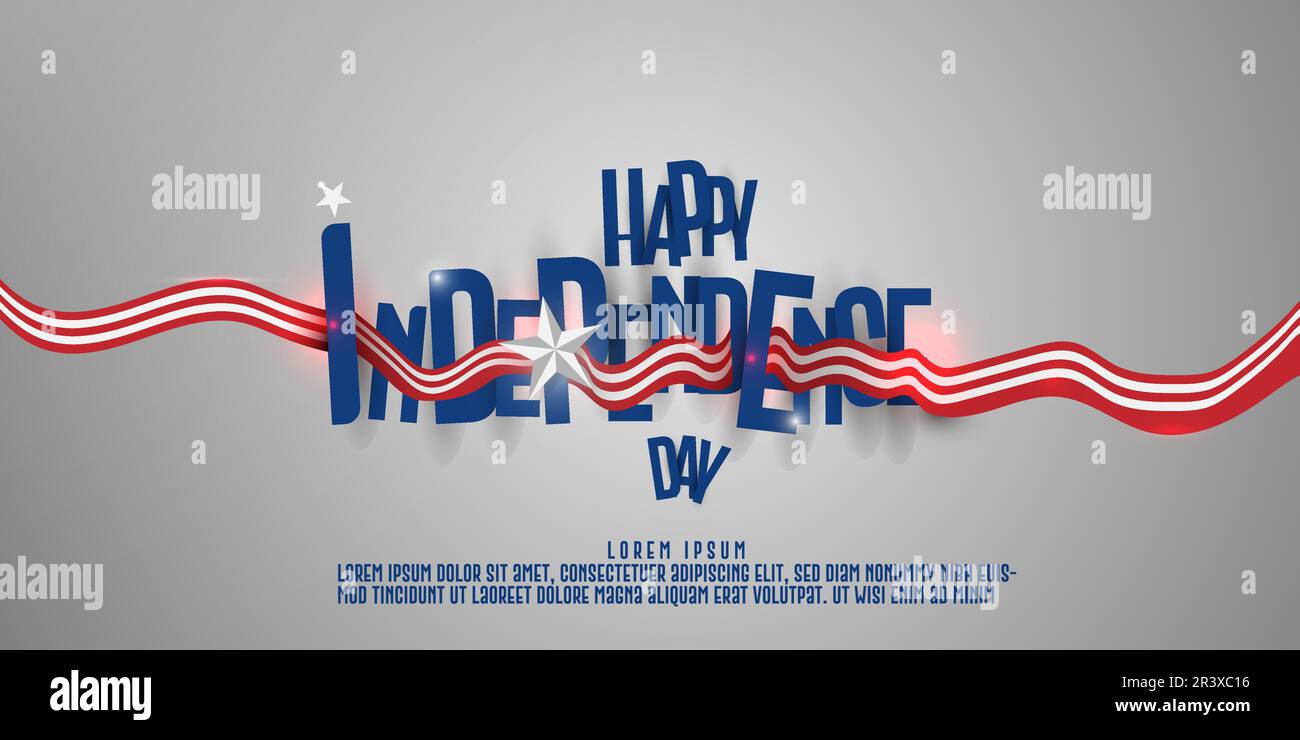 Happy independence day fourth of July USA celebration concept ...