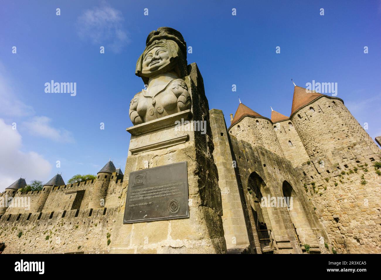 ciudadela amurallada de Carcasona , declarada en 1997 Patrimonio de la ...
