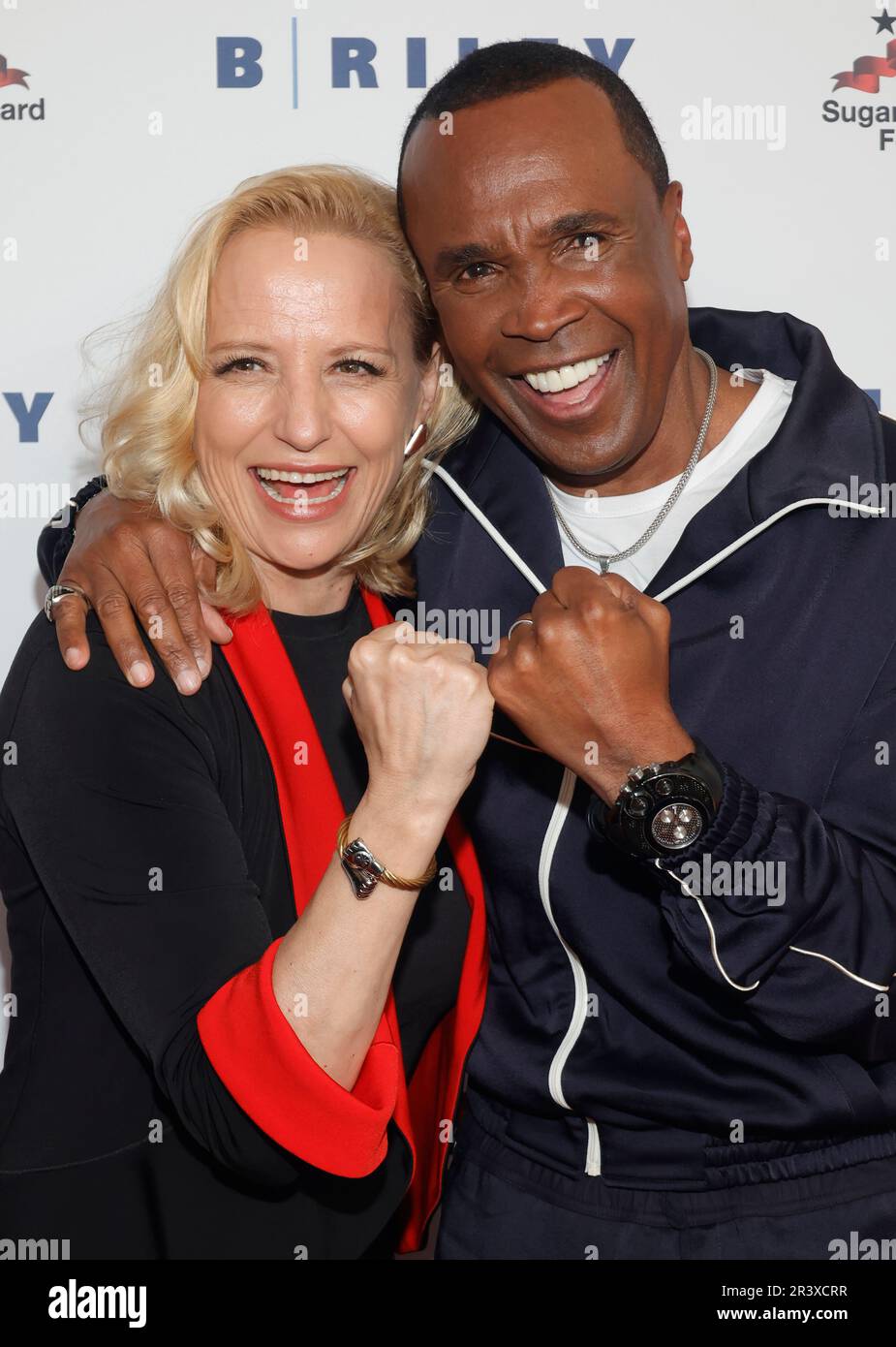 24 May 2023 Beverly Hills, California - Daisy Lang, Sugar Ray Leonard ...