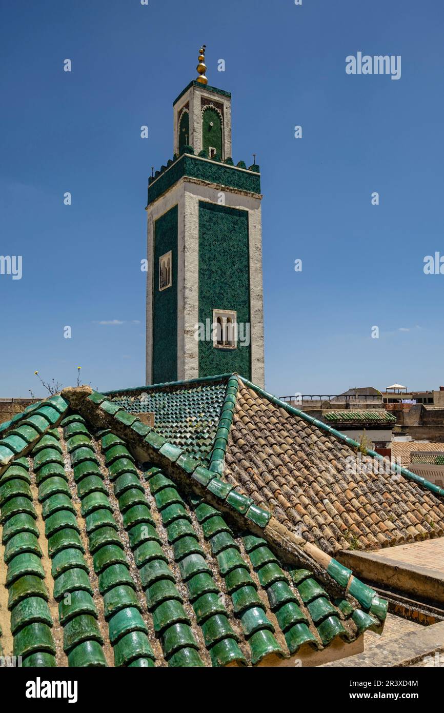 Madrasa Bou Inania, fundada por el sultán Abú Hassan Marini (1331-1351 ...