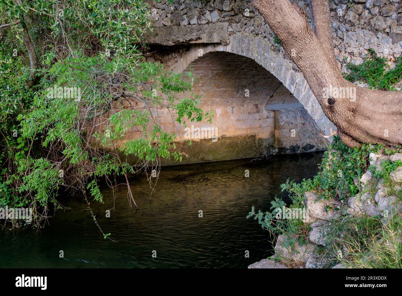 Pont Gran, torrente de Sant Miquel, Campanet , paraje natural de la ...