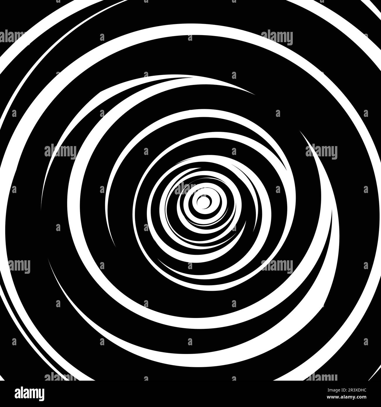 Hypnosis background loop Black and White Stock Photos & Images - Alamy