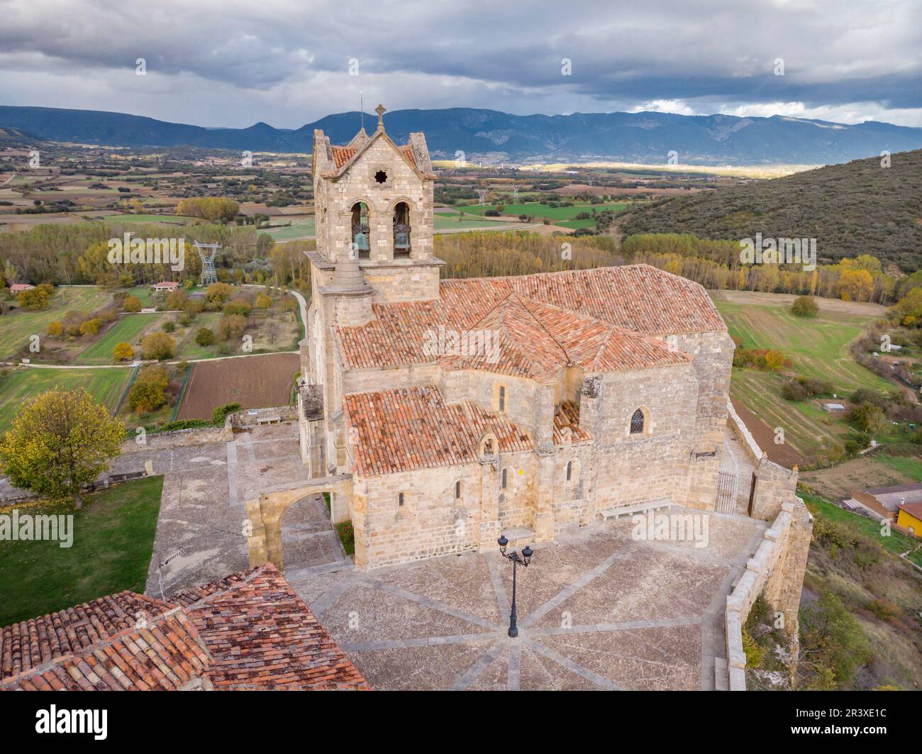 Parish church of San Vicente Mártir and San Sebastián, Frías, province ...