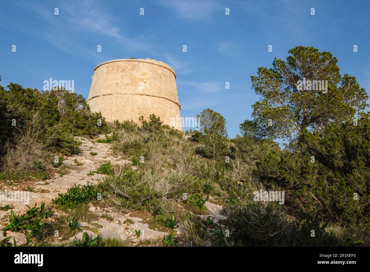 Es Pi des CatalÃ tower Stock Photo - Alamy