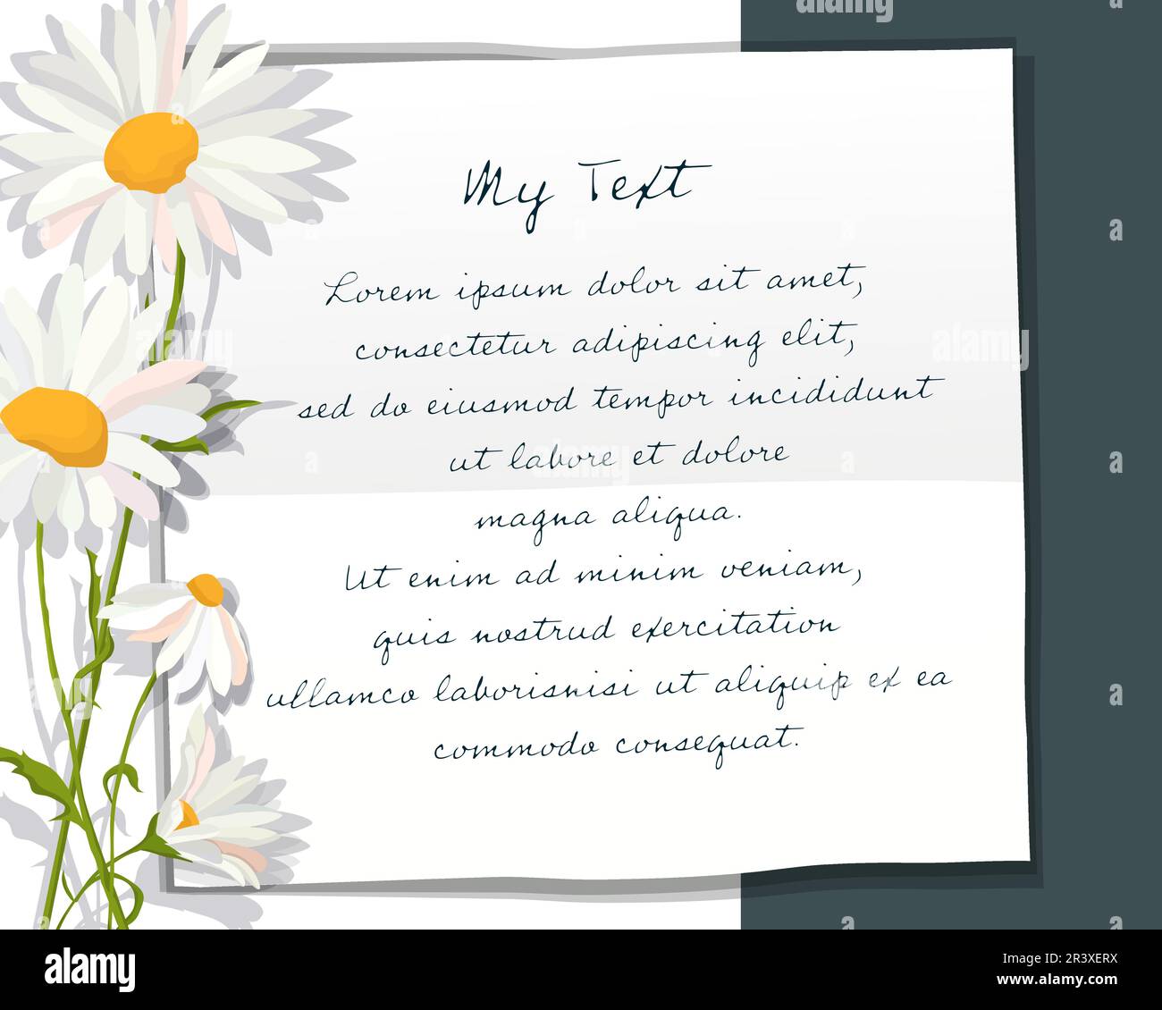 Wildflower display Stock Vector Images - Alamy