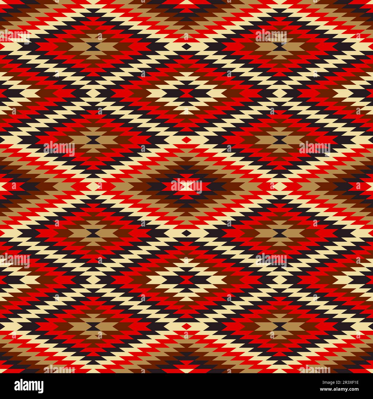 Native American Indian seamless background pattern, vector illustration ...