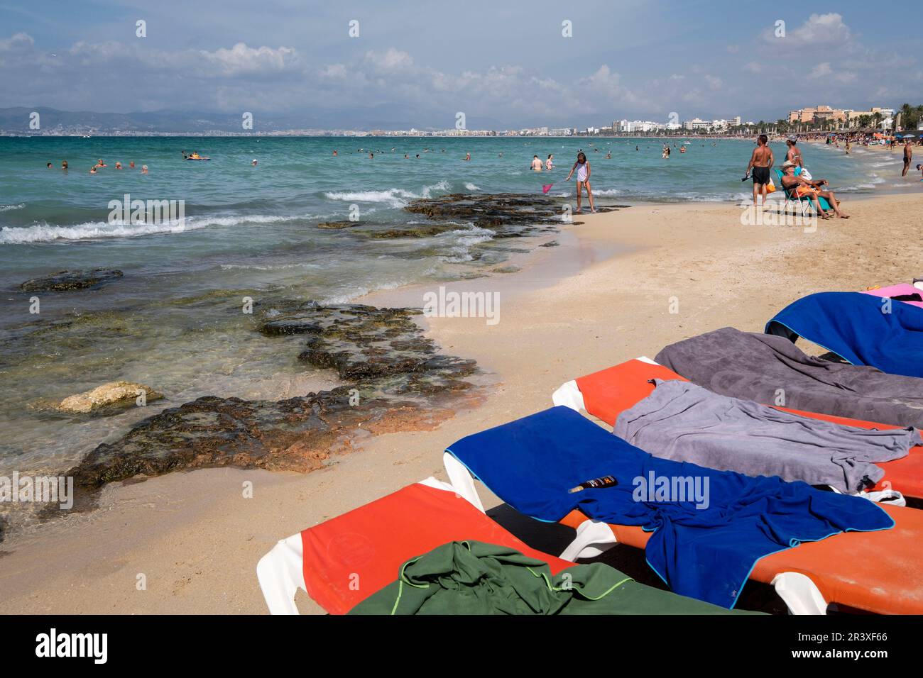 El Arenal beach Stock Photo - Alamy