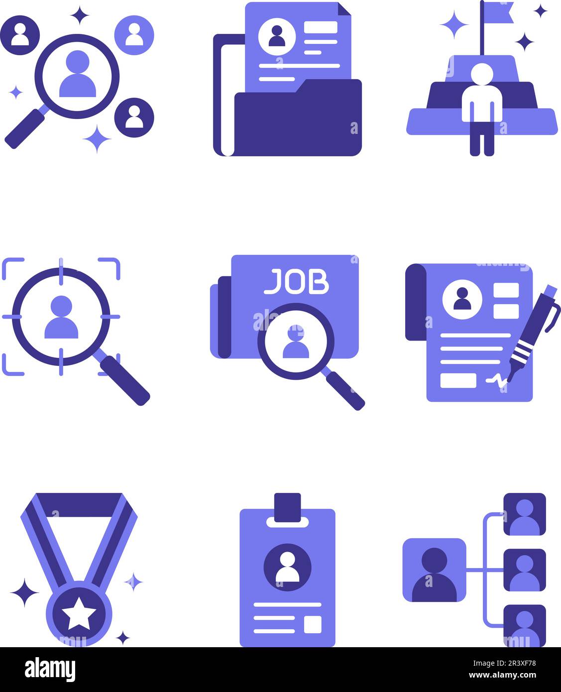 Employee icon Stock Vector Images - Alamy