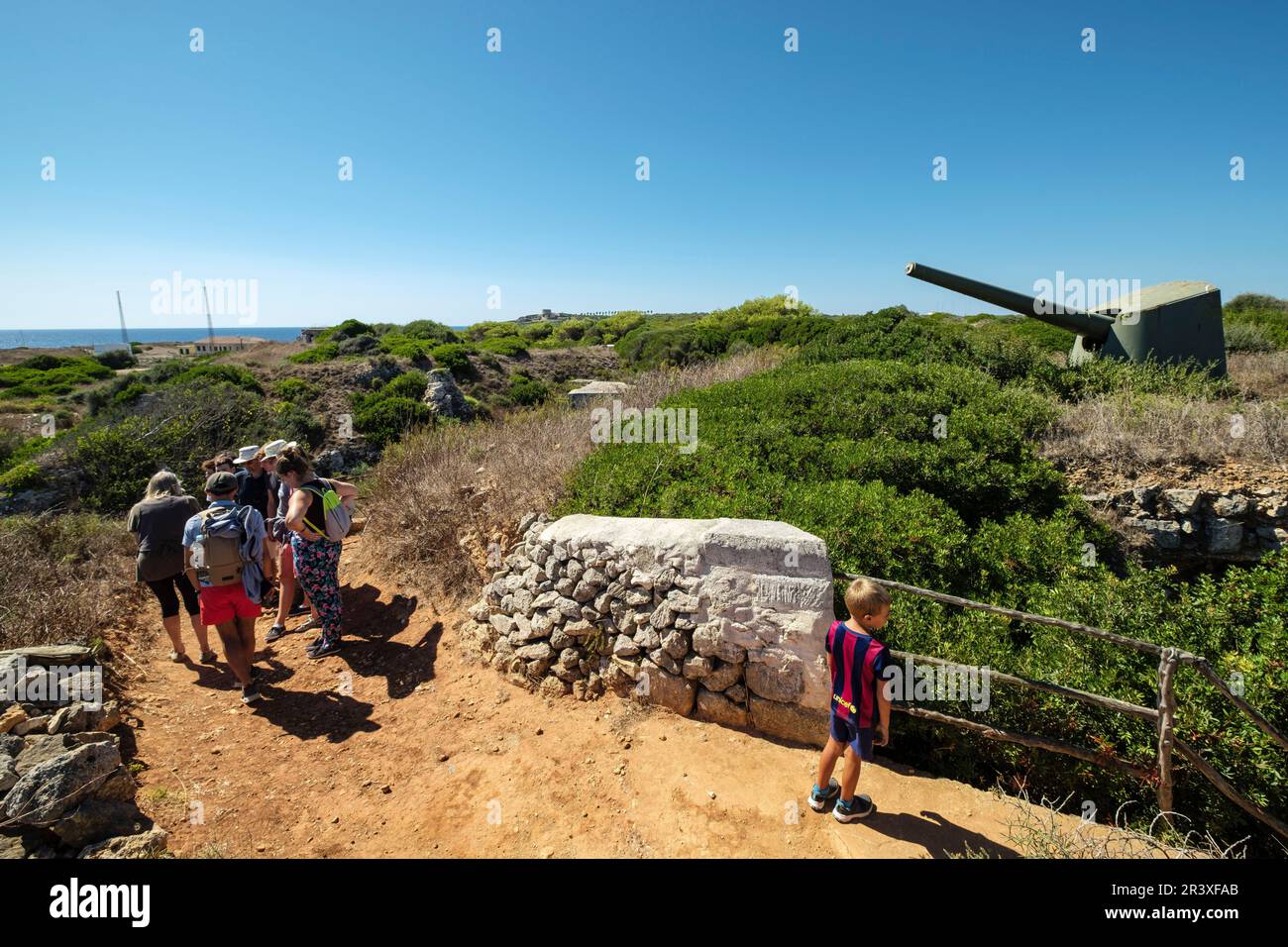 castillo de San Felipe, siglo XVI ,boca del puerto de Mahón, municipio ...
