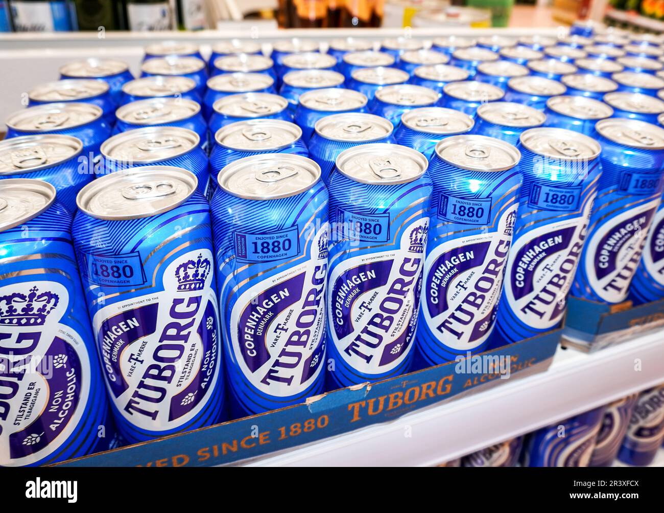 Tuborg beer can hi-res stock photography and images - Alamy
