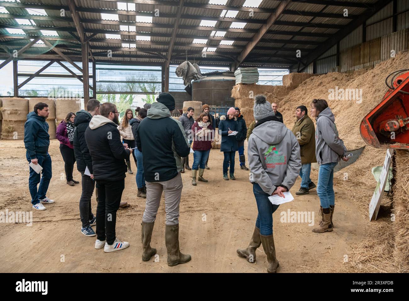 Innov'action open doors day organized by the Chamber of Agriculture of ...