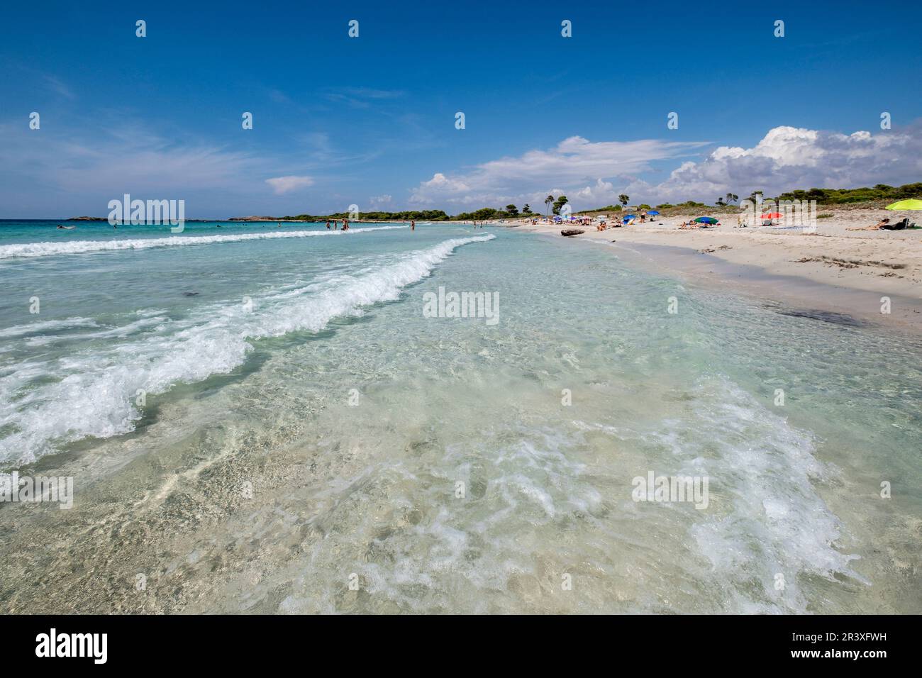 Es Caragol beach Stock Photo - Alamy