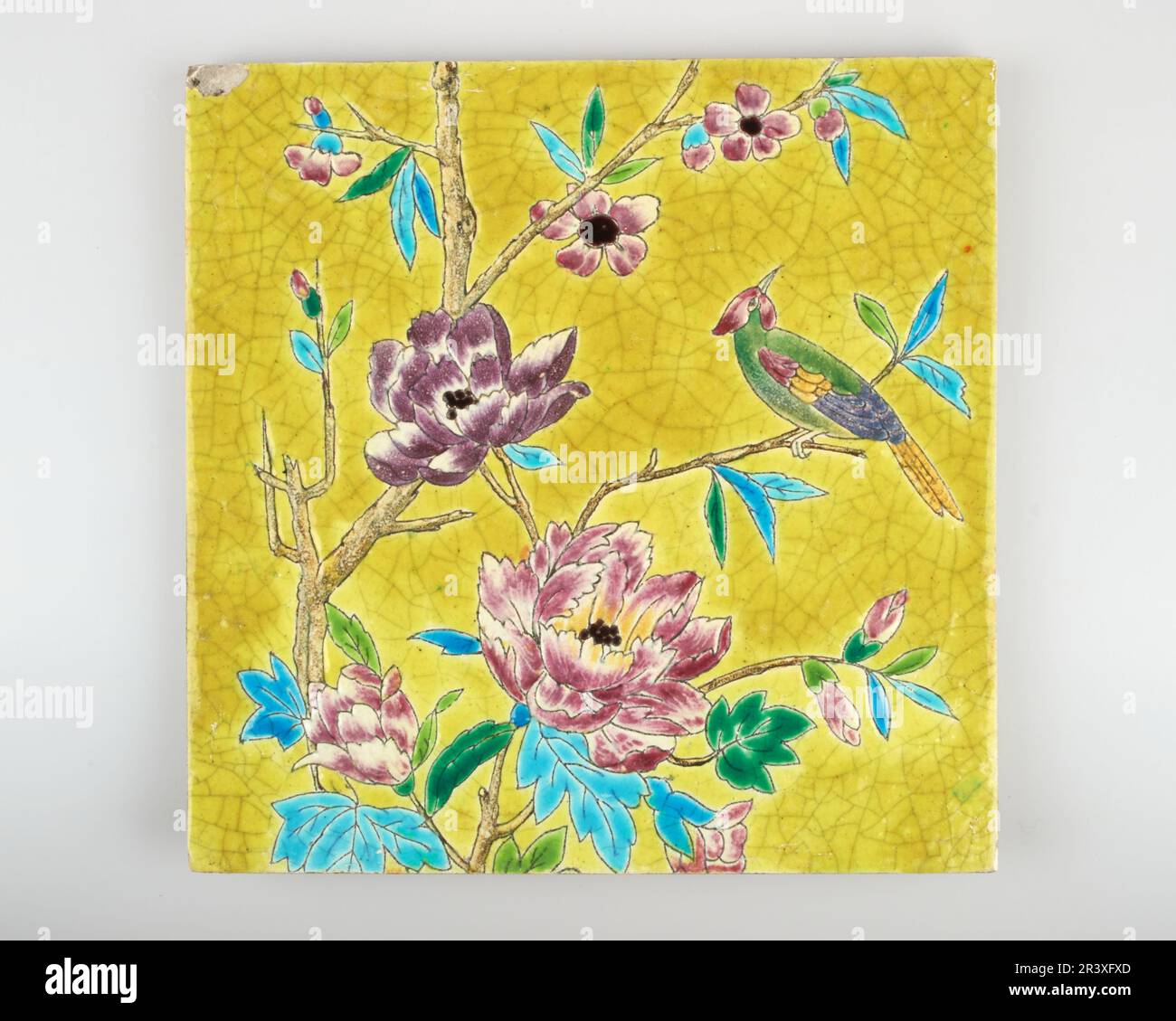 Antique 19th century Chinese inspired Aesthetic Movement Longwy enamel ...