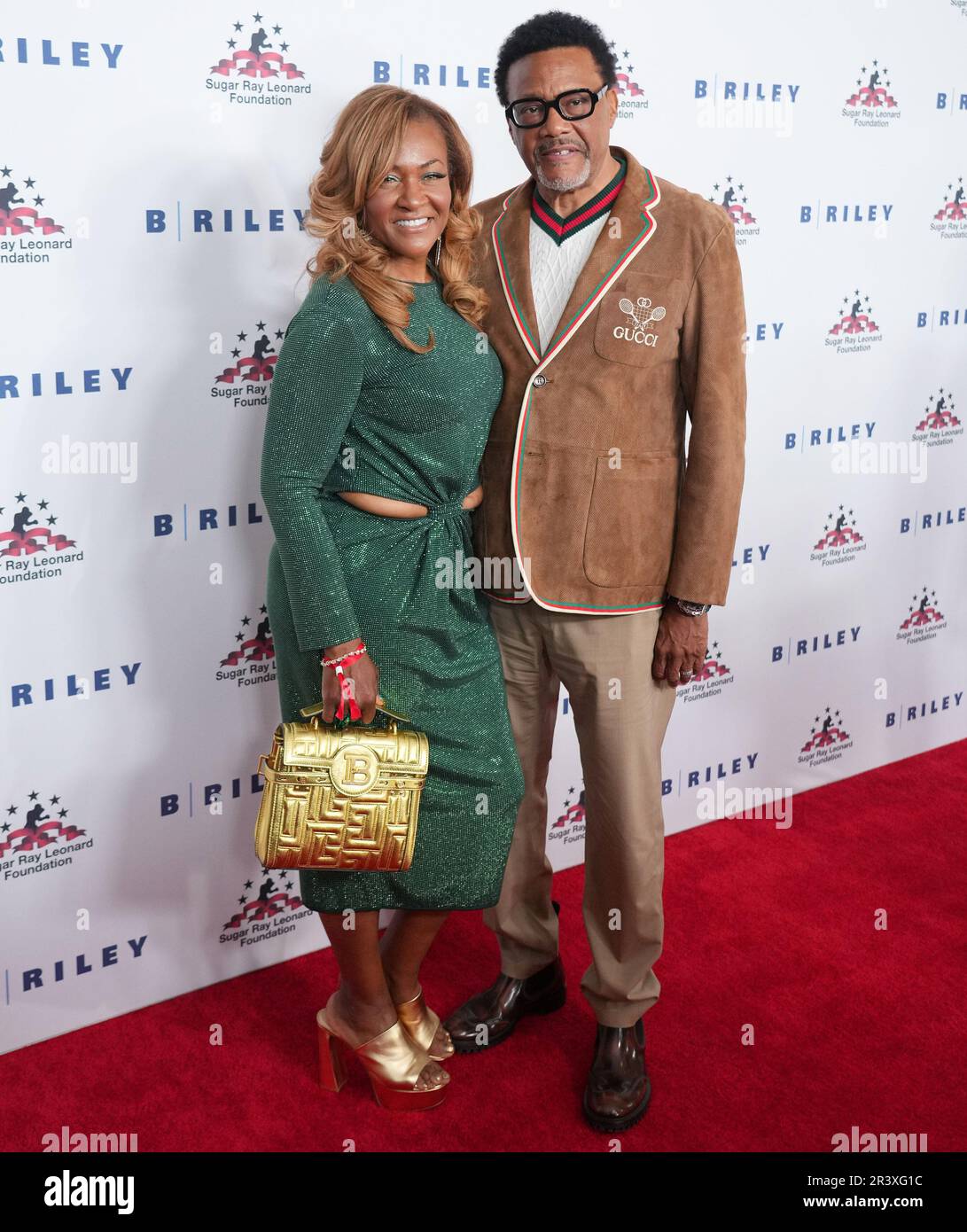 (L-R) Linda Mathis and Judge Mathis at the 12th Annual Sugar Ray ...