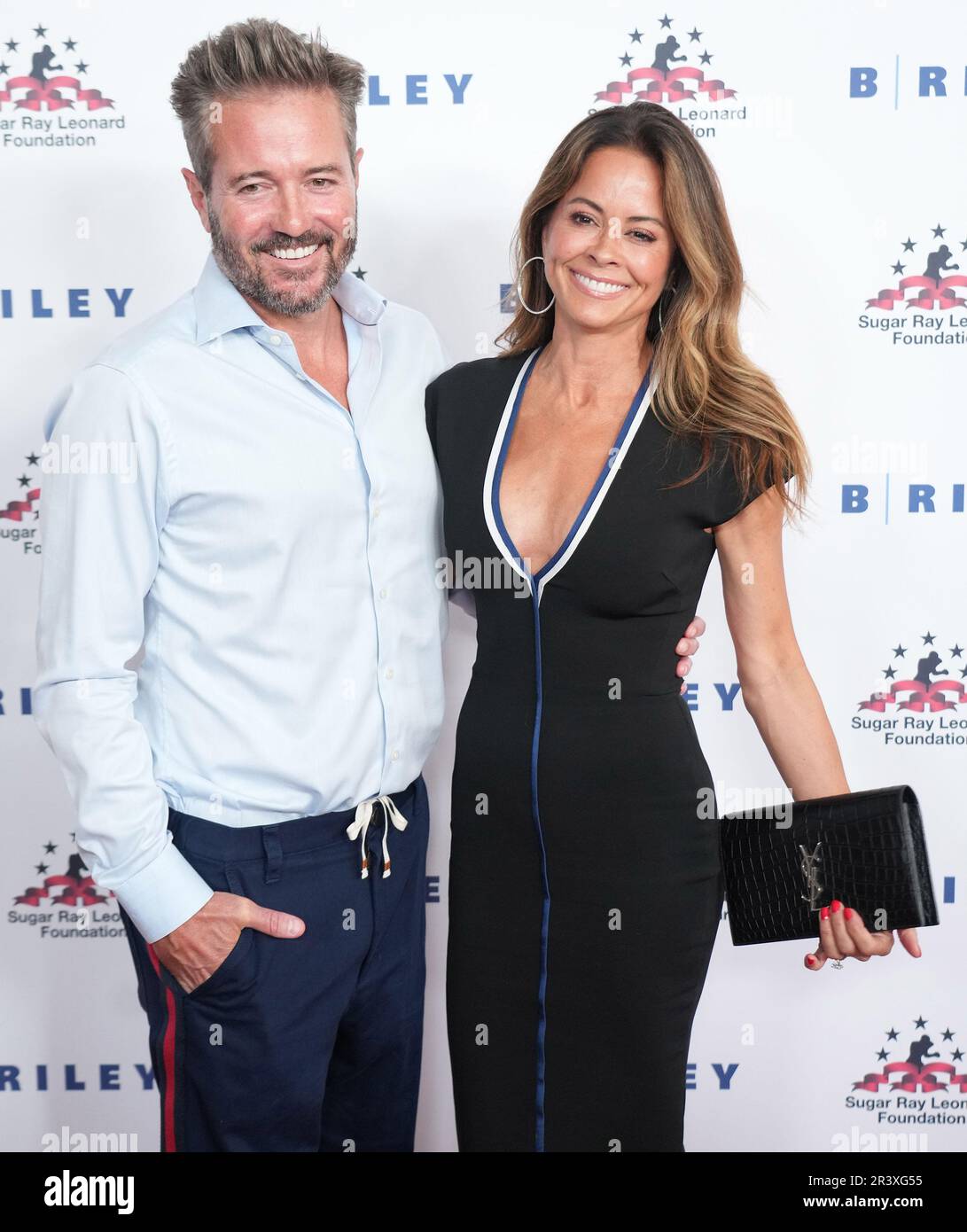 Los Angeles, USA. 24th May, 2023. (L-R) Scott Rigsby and Brooke Burke ...