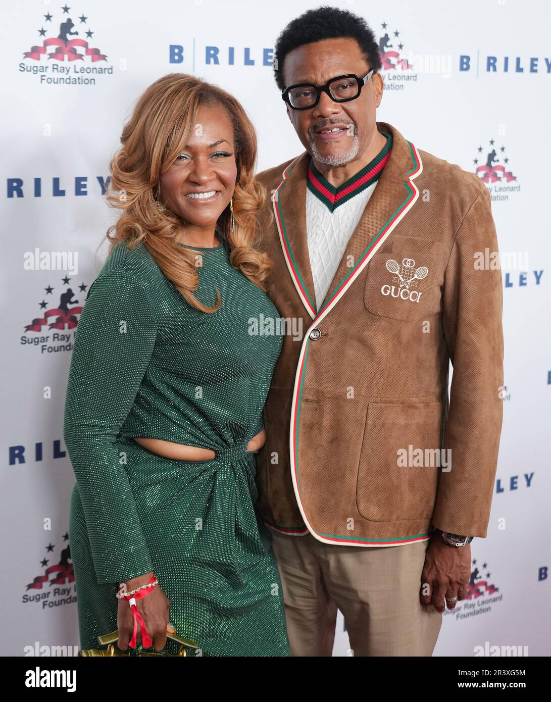 Los Angeles, USA. 24th May, 2023. (L-R) Linda Mathis and Judge Mathis ...