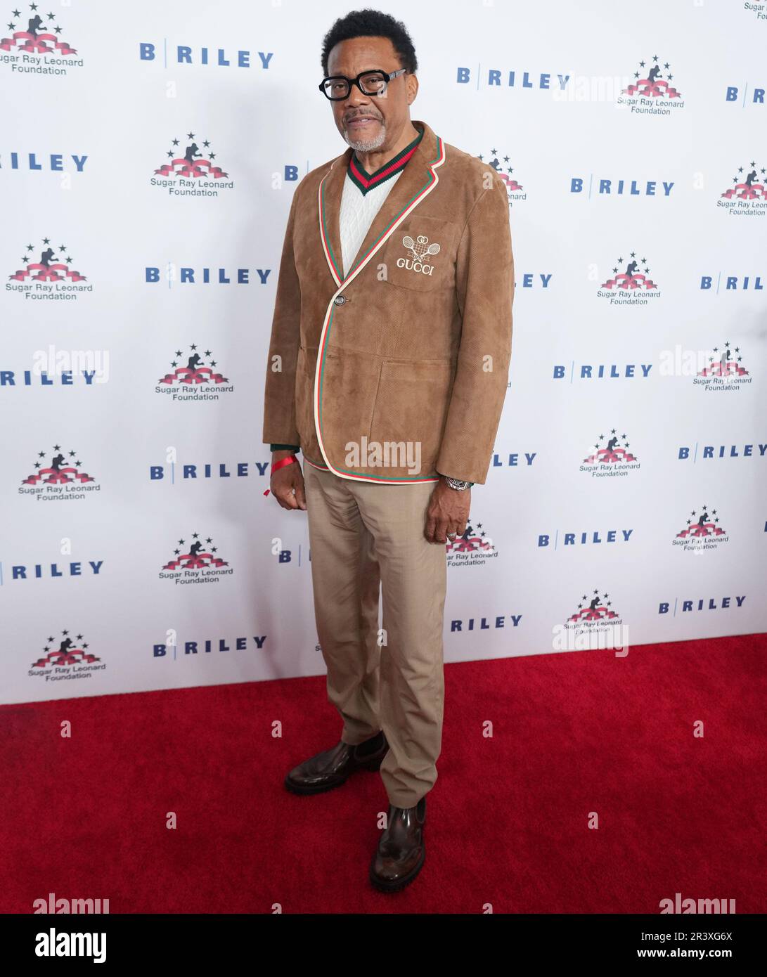 Judge Mathis arrives at the 12th Annual Sugar Ray Leonard Foundation ...