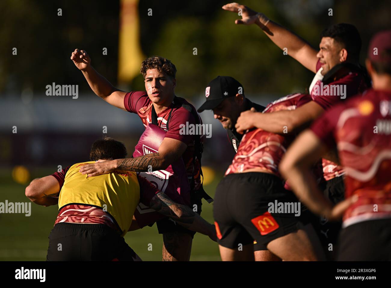 Gold Coast, Australia. 25th May, 2023. Reece Walsh during a Queensland ...