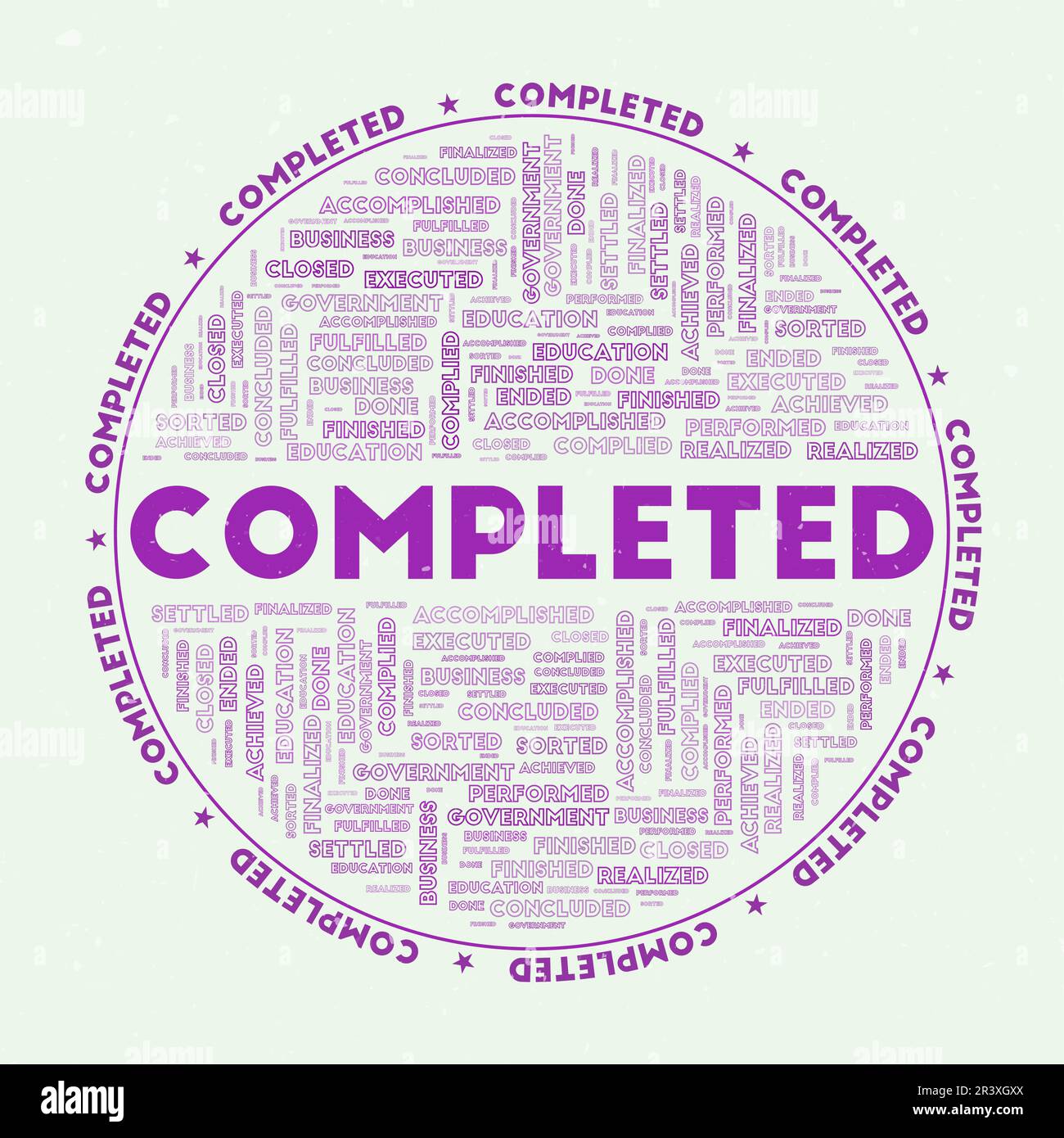 Completed icon hi-res stock photography and images - Alamy