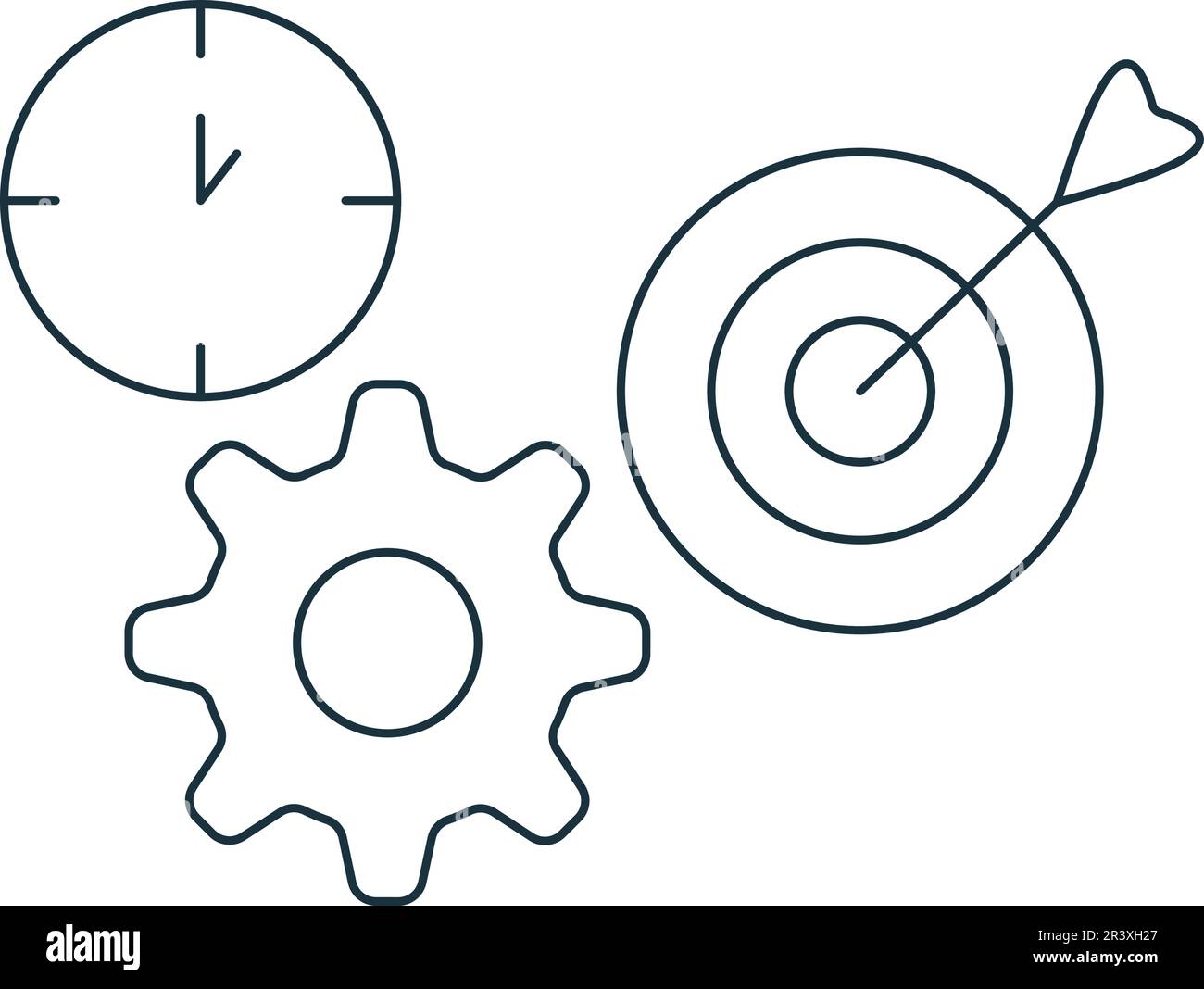 Discipline Icon Monochrome Simple Sign From Core Values Collection Discipline Icon For Logo