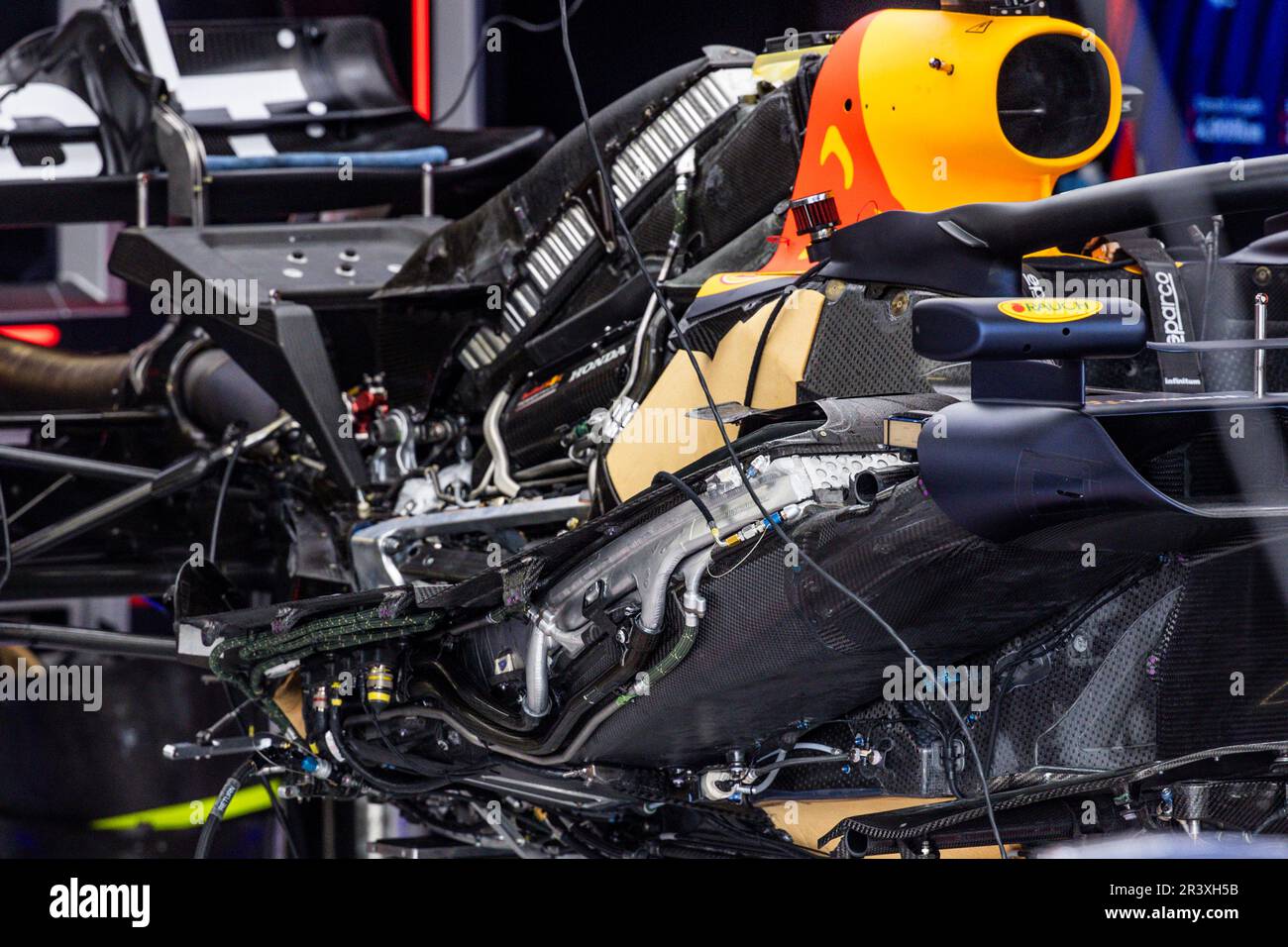 Monaco, Monaco. 25th May, 2023. Red Bull Racing RB19, mechanical detail ...
