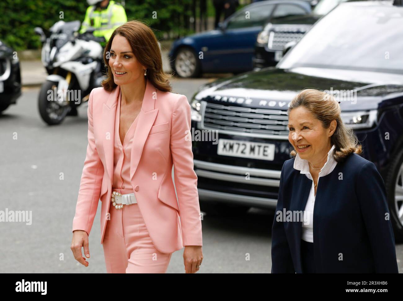 Britain's Kate, the Princess of Wales, arrives to visit the Foundling ...