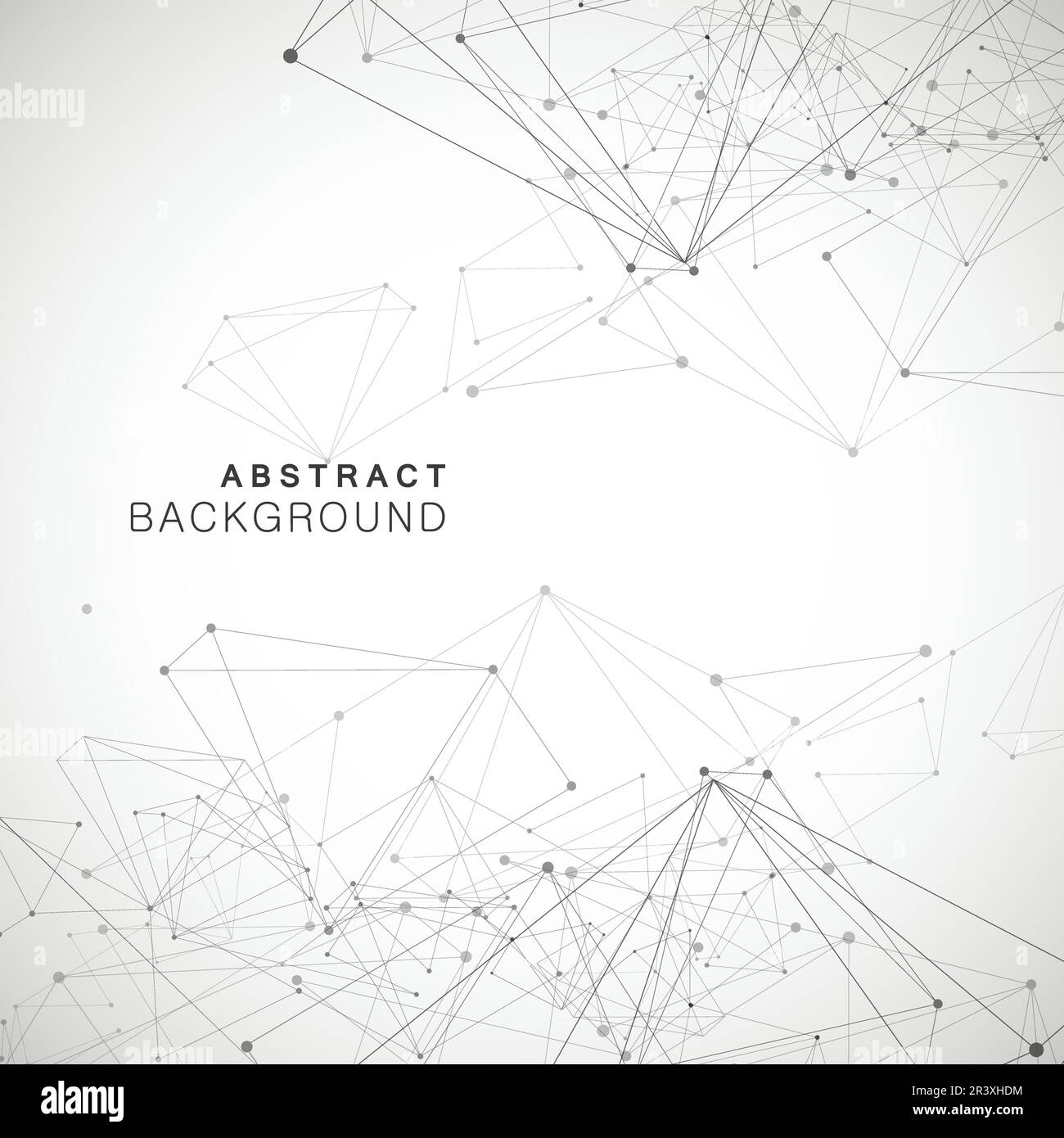 Vector Molecular Shapes Triangle Futuristic And Science Structure Chemistry Connection Element