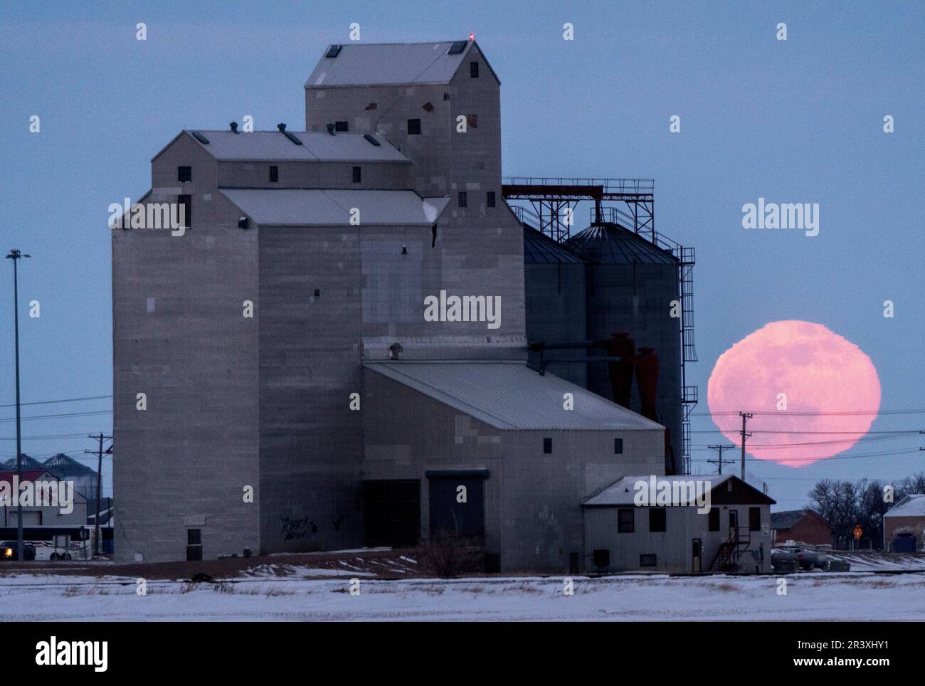 Full Moon Canada Stock Photo - Alamy