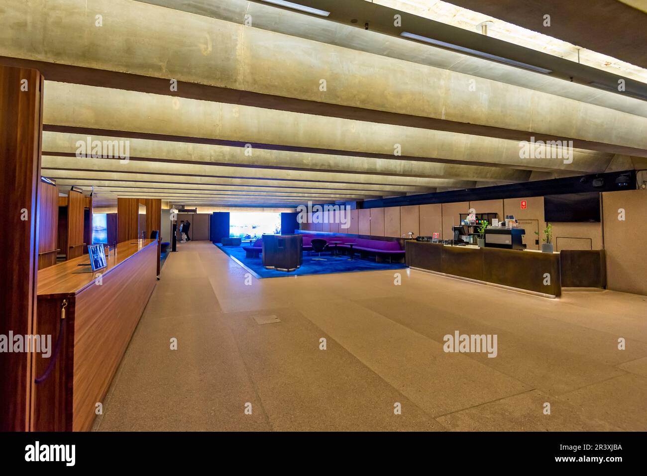 The Southern Foyer of the Sydney Opera House in New South Wales ...