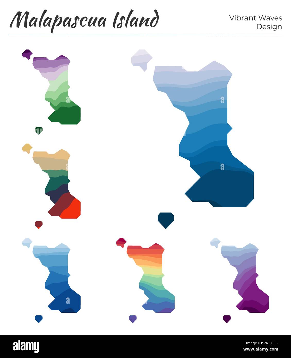 Malapascua island map Stock Vector Images - Alamy