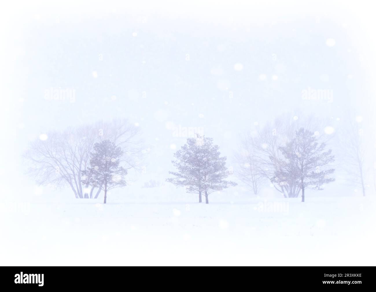 Prairie Winter Scenes Stock Photo - Alamy