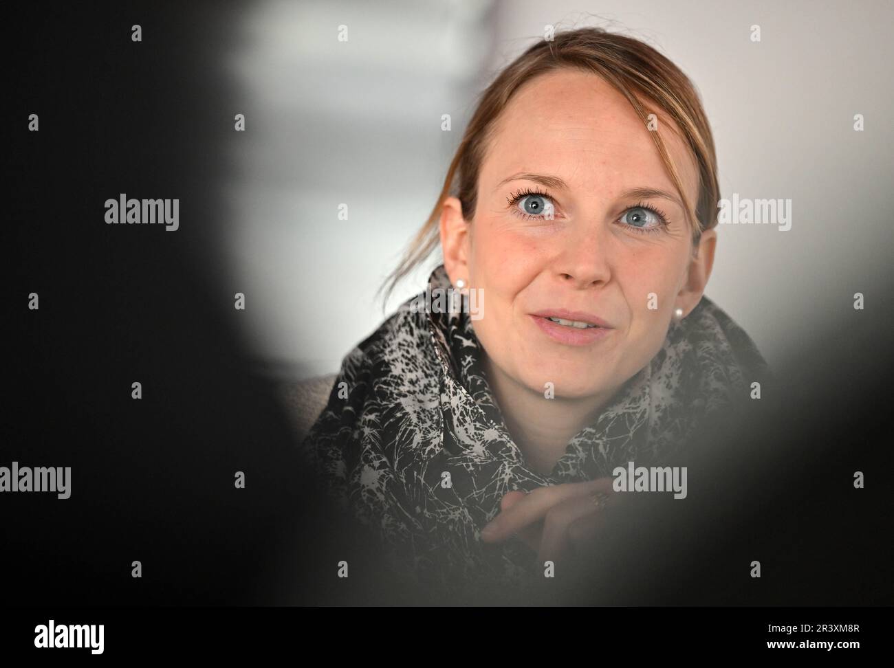 Mühlhausen, Germany. 25 May 2023. Tina Beer (Die Linke), State ...